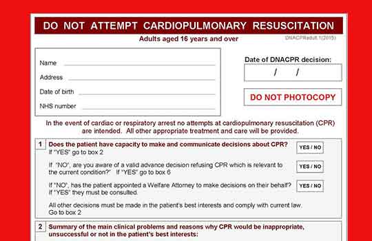Martin Brunet: Let’s ditch the word "resuscitation" in DNACPR - The BMJ