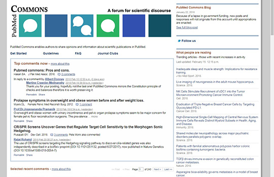 Tom Jefferson and Peter Doshi: RIP PubMed commons - The BMJ