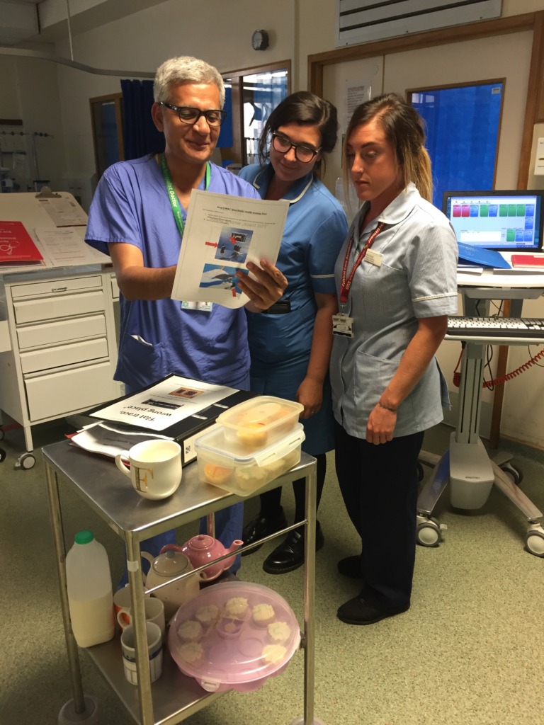 Combining the day job with time for training and tea - The BMJ