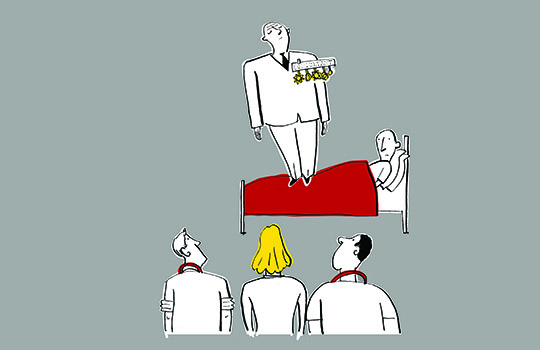 Peter Brindley: Doctor Narcissus will see you now - The BMJ