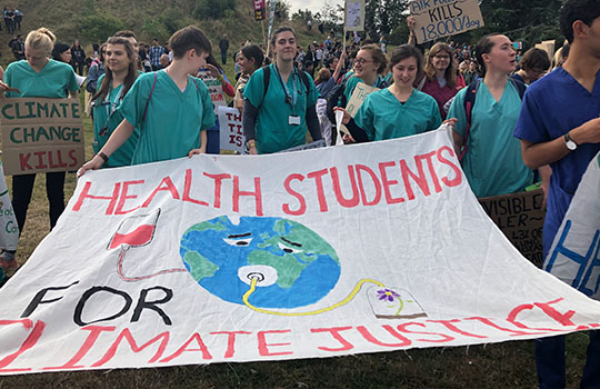 Actions that health professionals can take to counter the climate ...