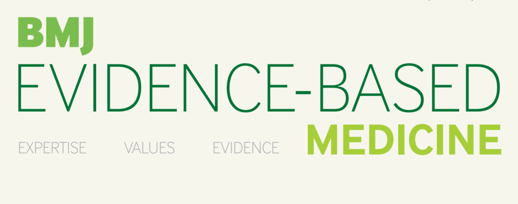 BMJ Evidence-Based Medicine Strategy - BMJ EBM Spotlight