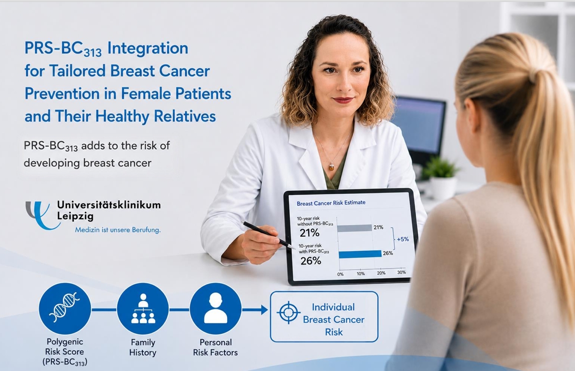 PRS-BC313 integration for tailored breast cancer prevention in female ...